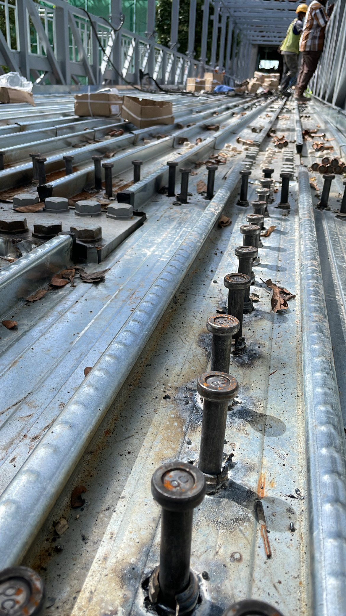 Shear Studs & Floor Deck, Centralised Labour Quarter (CLQ)